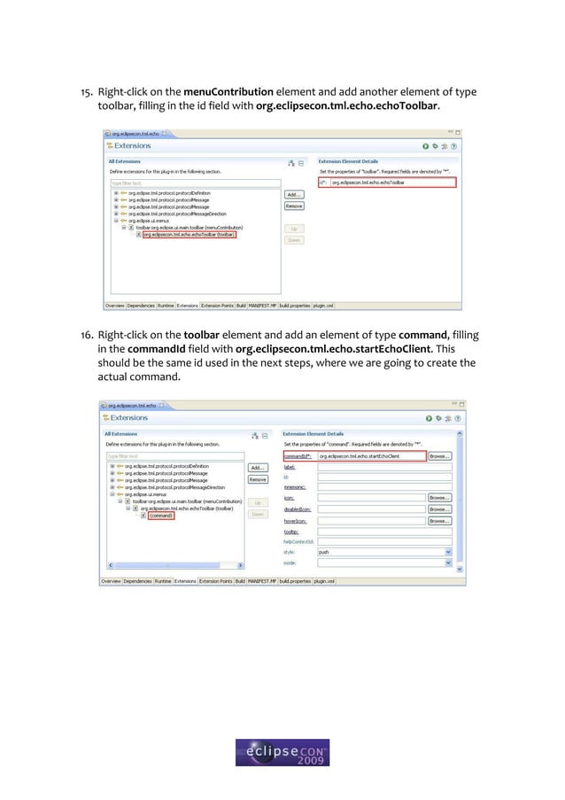 EclipseCon 2009: TmL Tutorial Exercises | PDF
