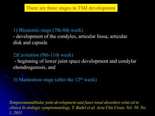 TMJ and it’s Prosthodontic Implication | PPT
