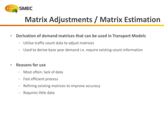 Matrix Adjustments – How to build better matrices | PPT