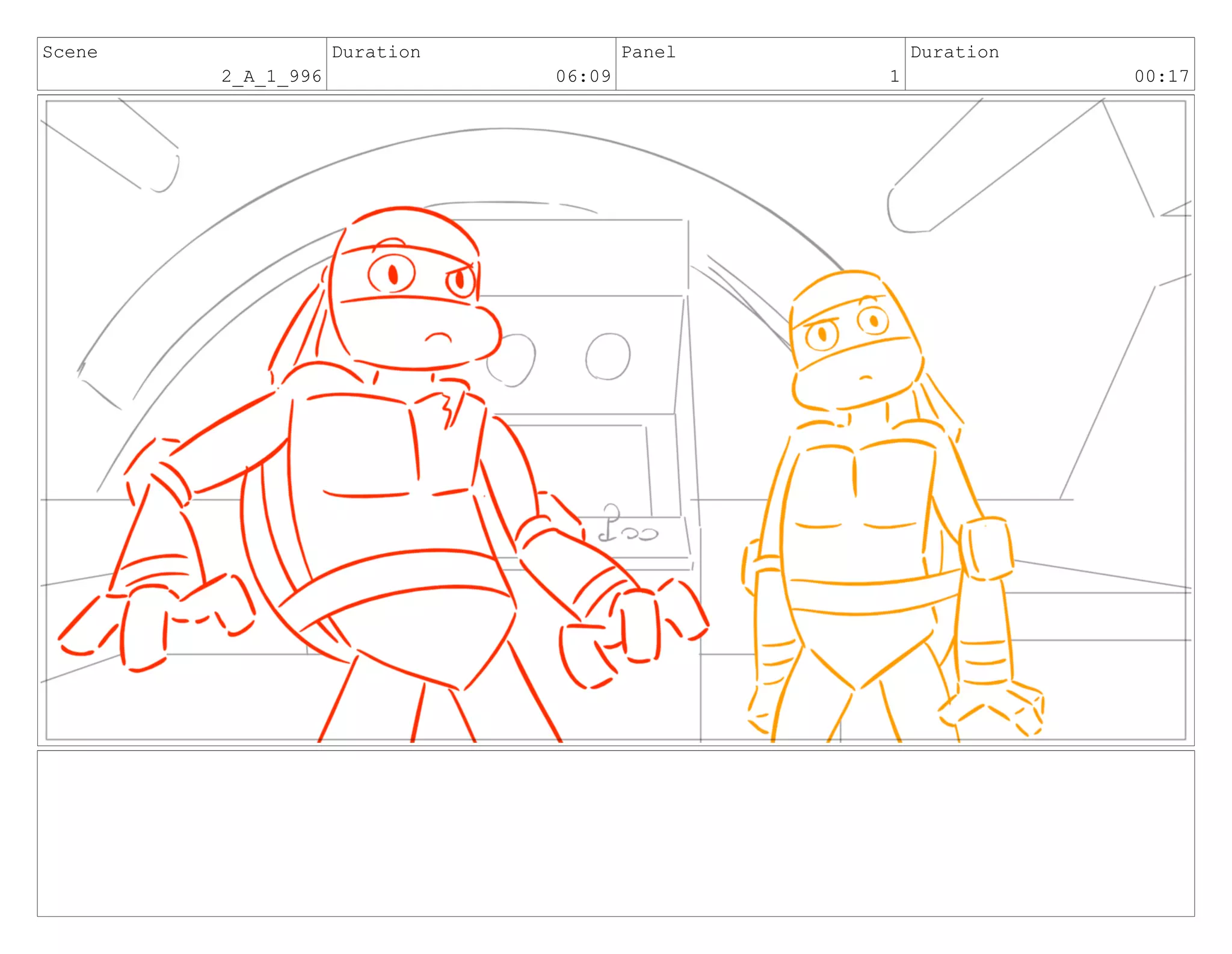 TMNT Storyboard Test (Class Assignment) | PDF