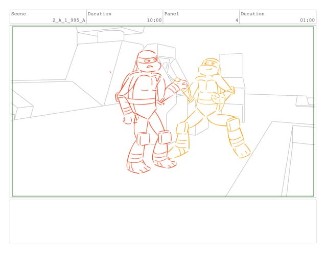 TMNT Storyboard Test (Class Assignment) | PPT