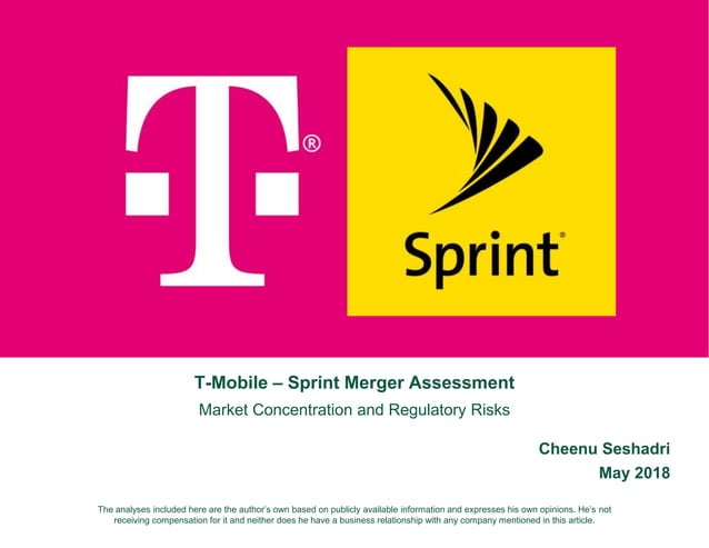 T-Mobile Sprint Merger Assessment | PPT