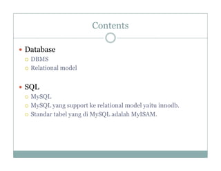 T modul 5 mysql | PDF