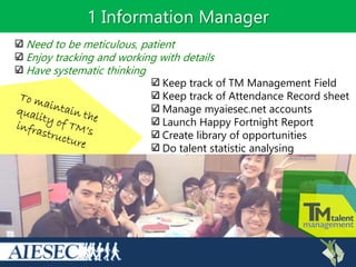 TM opportunities opened | PPT