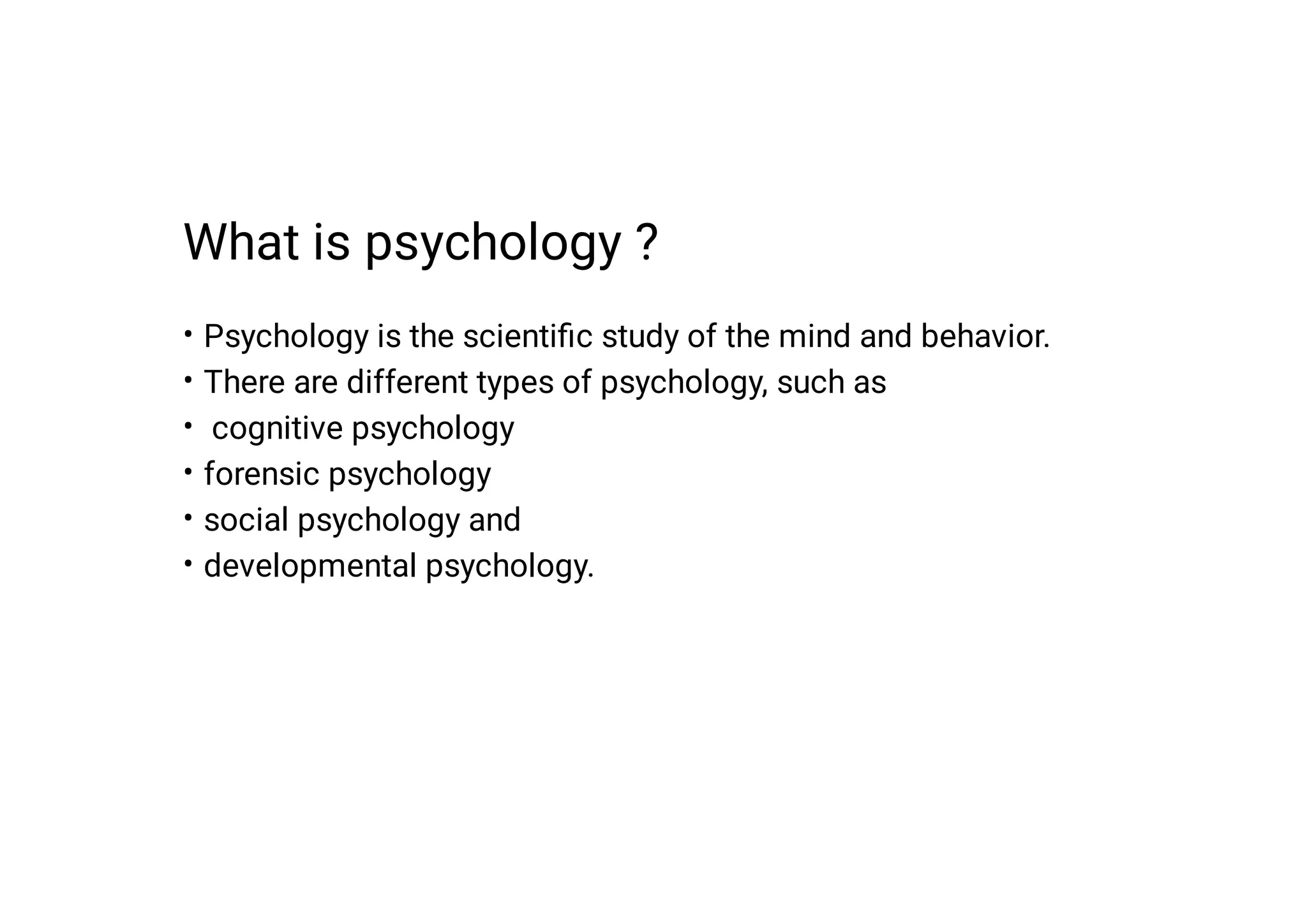 Introduction to psychology | PDF