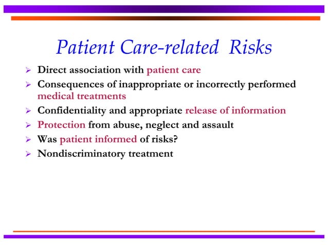 Effective risk management in healthcare practice- | PPTX
