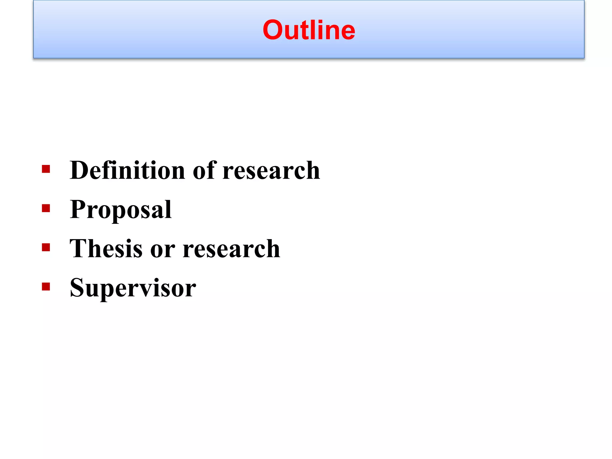 Principles of Scientific Research | PPTX