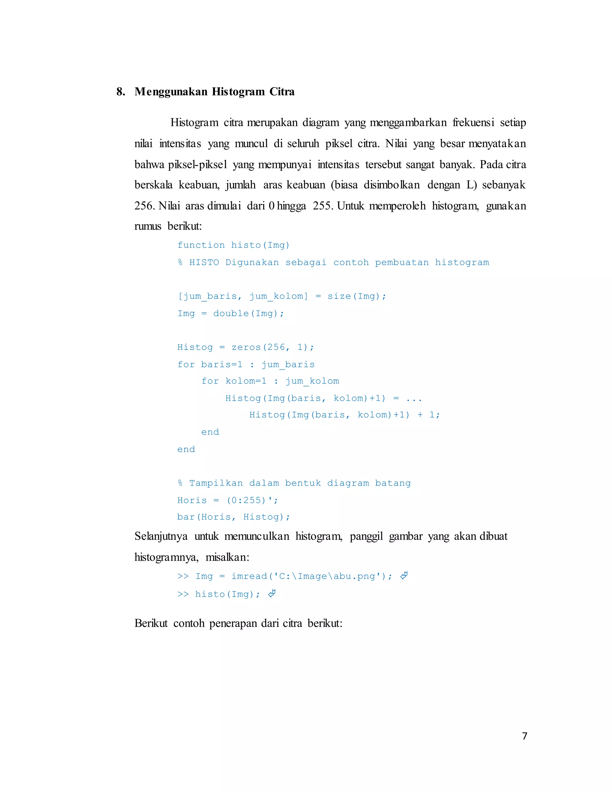 TM pengolahan citra digital | DOCX