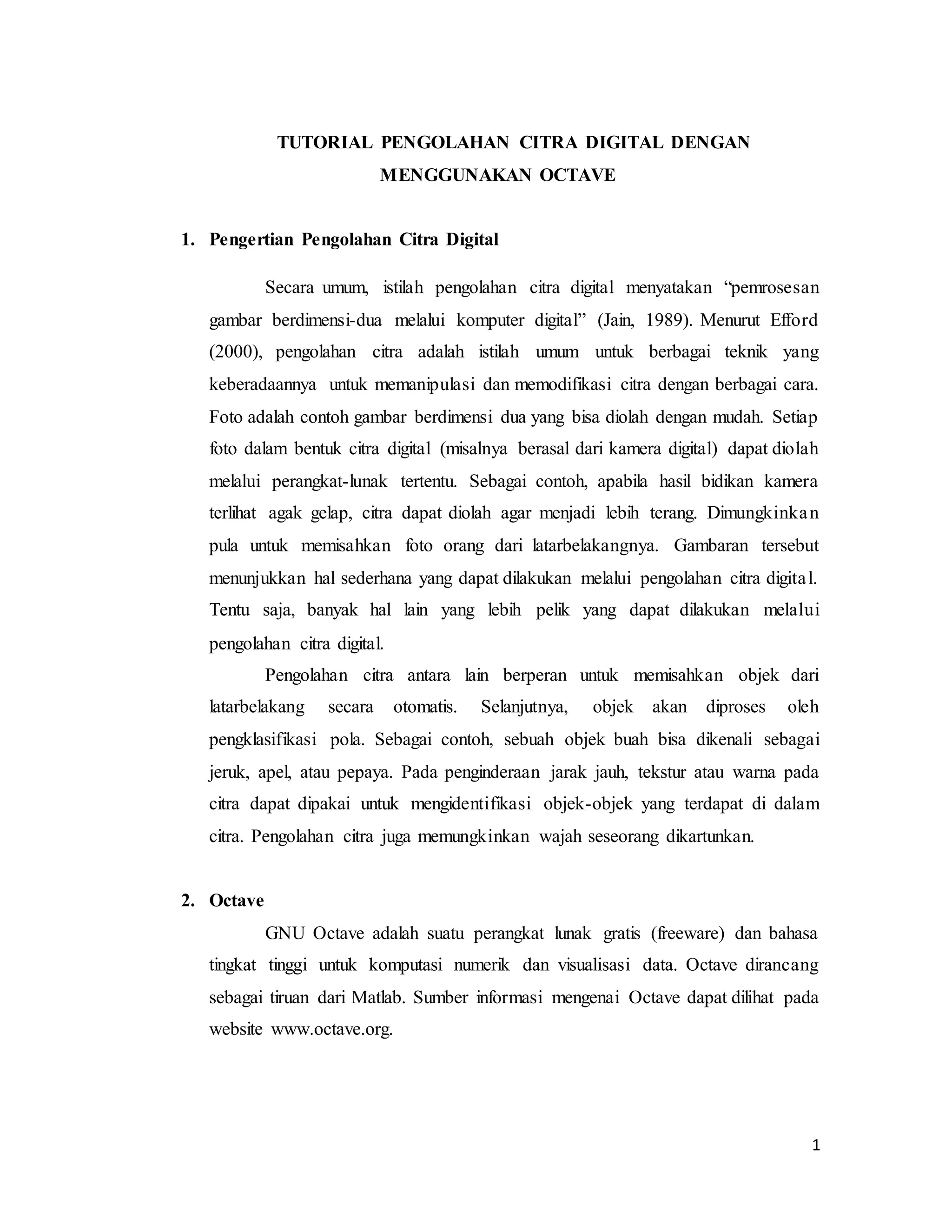 TM pengolahan citra digital | DOCX