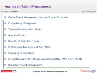 ORACLE Talent Management: PERFORMANCE APPRAISAL SYSTEM | PPT