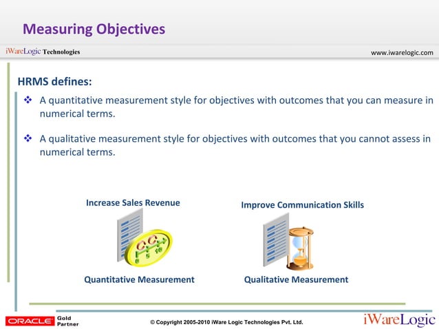 ORACLE Talent Management: PERFORMANCE APPRAISAL SYSTEM | PPT