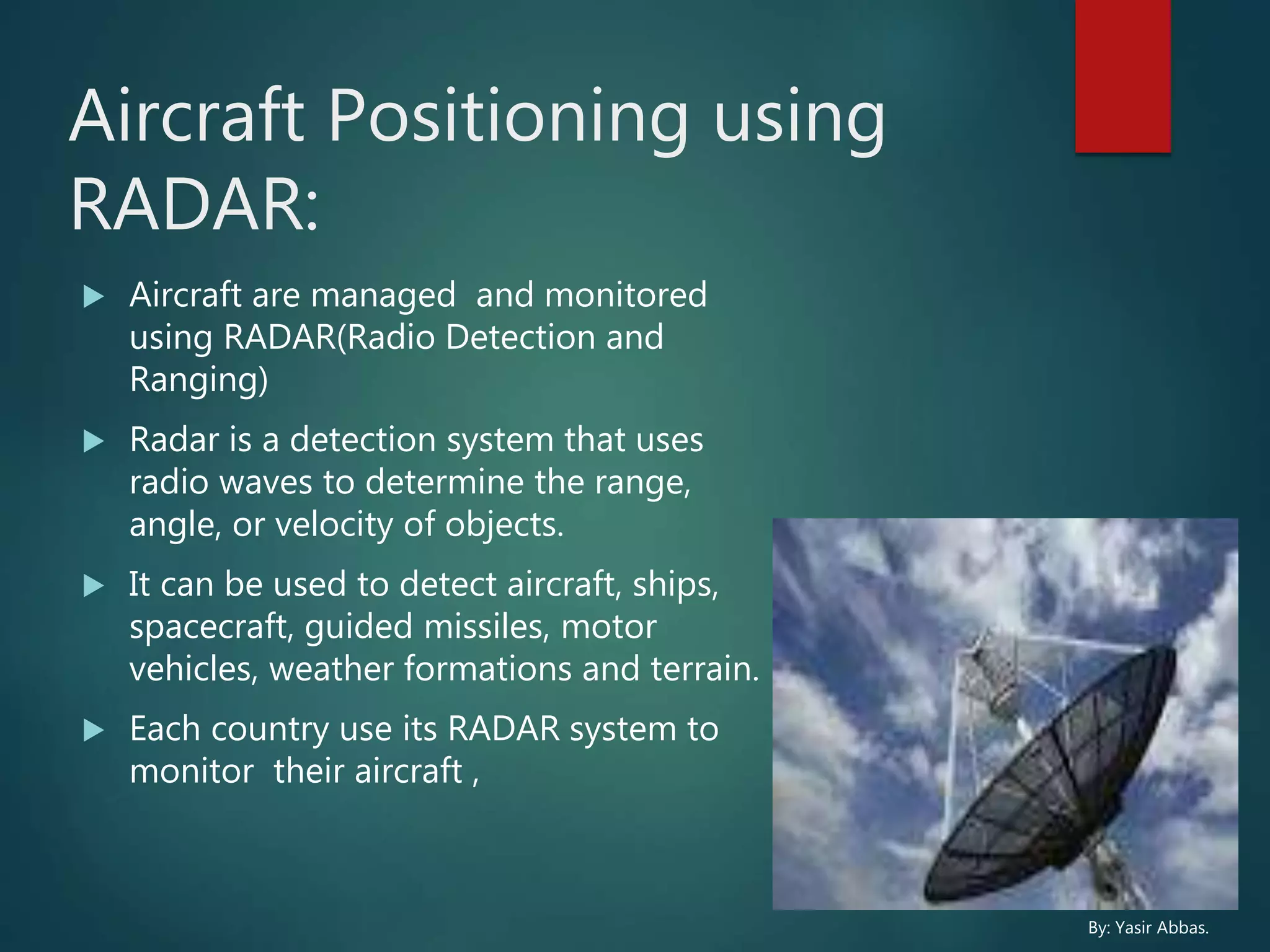 GPS Aircraft Tracking | PPTX