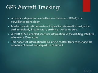 GPS Aircraft Tracking | PPTX