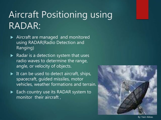 GPS Aircraft Tracking | PPTX