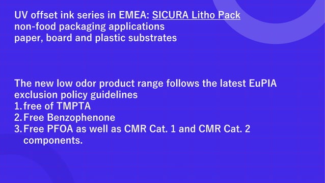 TMPTA Free Ink - Litho Pack Series | PPT