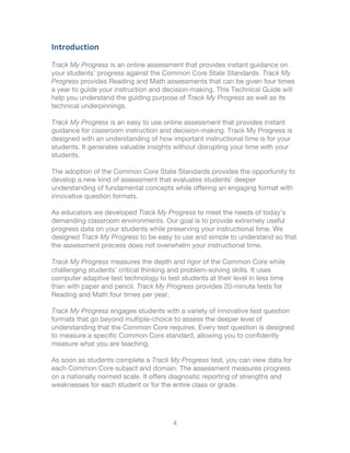 Track My Progress Technical Guide | PDF