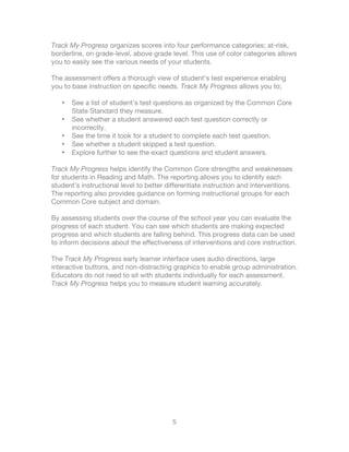 Track My Progress Technical Guide | PDF