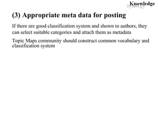 Topic map for Topic Maps case examples | PPT | Technology & Computing
