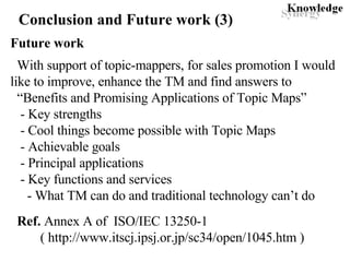 Topic map for Topic Maps case examples | PPT | Technology & Computing
