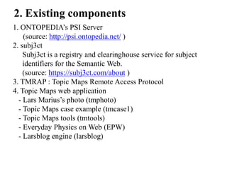 Topic Maps Web Service: Case Examples and General Structure | PDF ...