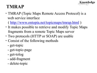 Topic Maps Web Service: Case Examples and General Structure | PDF | Internet | Computing