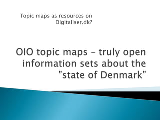 National Data Standardization: A Place for Topic Maps? | PPTX | Databases | Computer Software ...