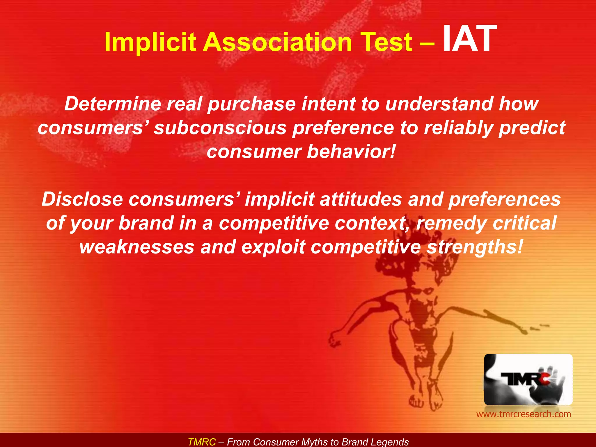 TMRC IAT Brief Intro | PPTX | Science