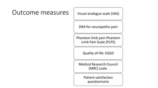 TMR in amputations | PPTX