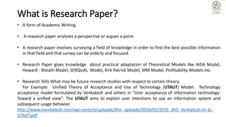 Reseach Paper and Literature Review | PPTX | Publishing Industry ...