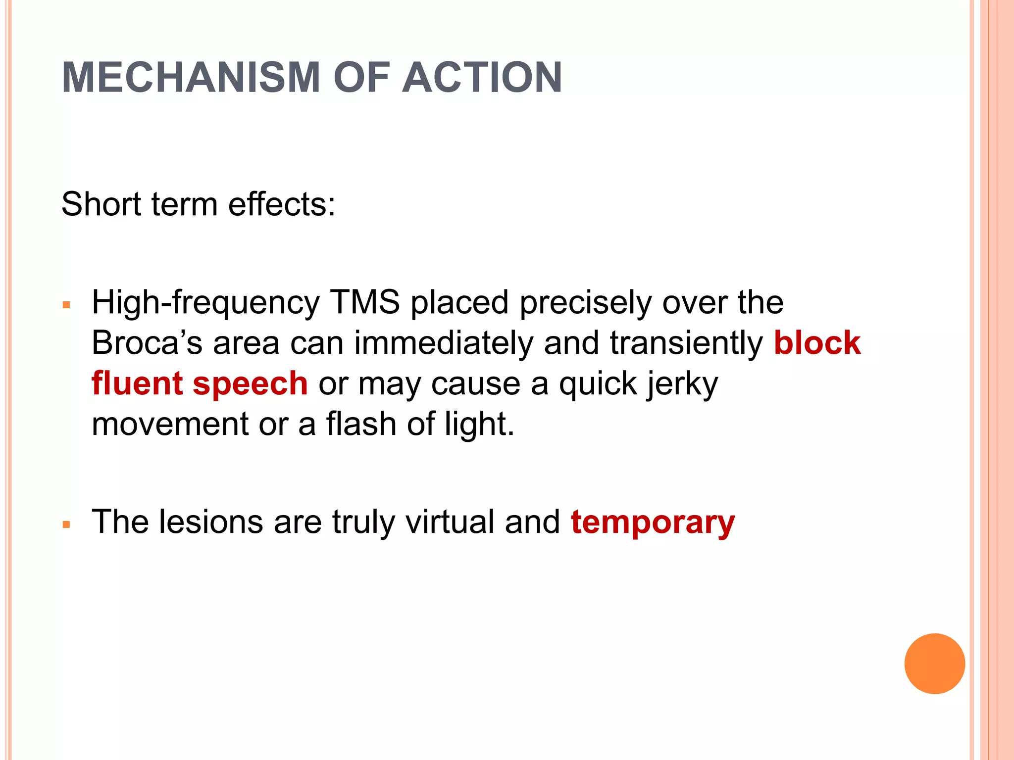 Transcranial Magnetic Stimulation- TMS | PPTX