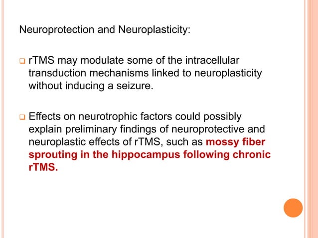 Transcranial Magnetic Stimulation- TMS | PPTX | Brain and Nervous ...