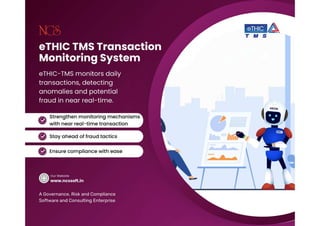 Boost your bank's security with eTHIC TMS | PPT