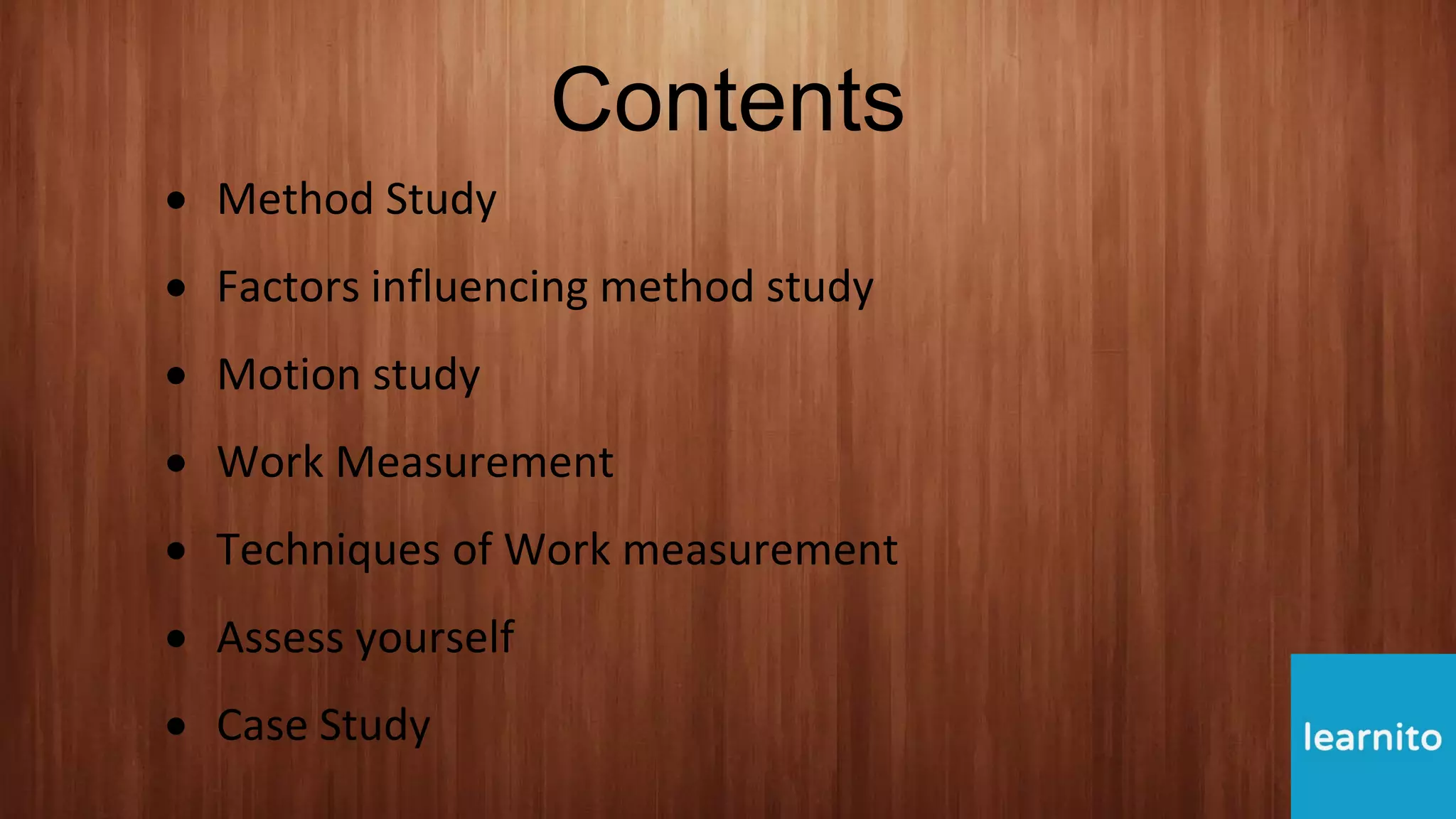 Time and Motion Study | PDF