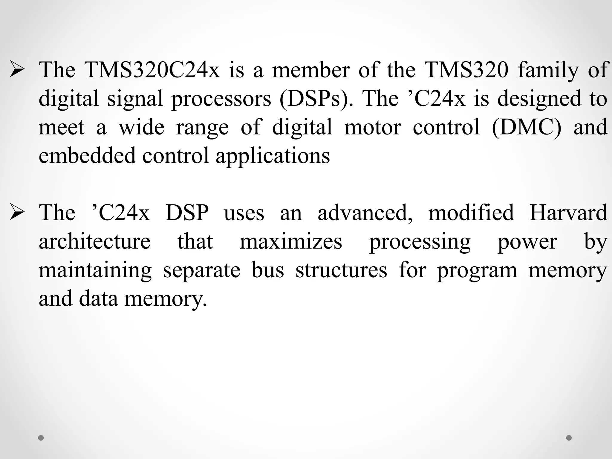 Tms320 c24x memory structure | PPT