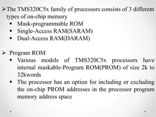 Tms320 c24x memory structure | PPT