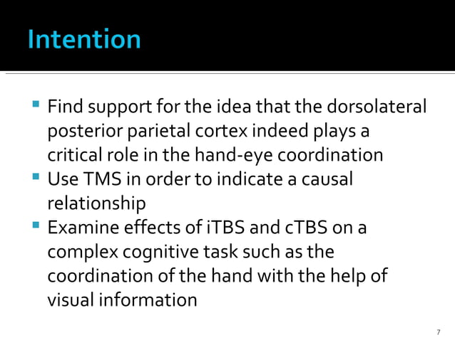 Tms and the_hand-eye_coordination-presentation | PPT