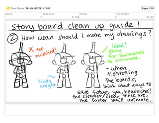 Storyboard Clean Up Guide | PDF