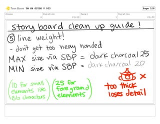 Storyboard Clean Up Guide | PDF