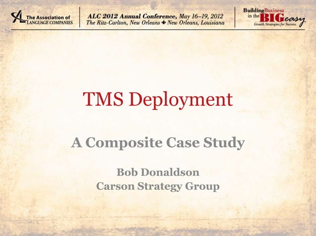Tms Deployment Alc12 Pptx