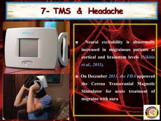 Transcranial Magnetic Stimulation For Migraines