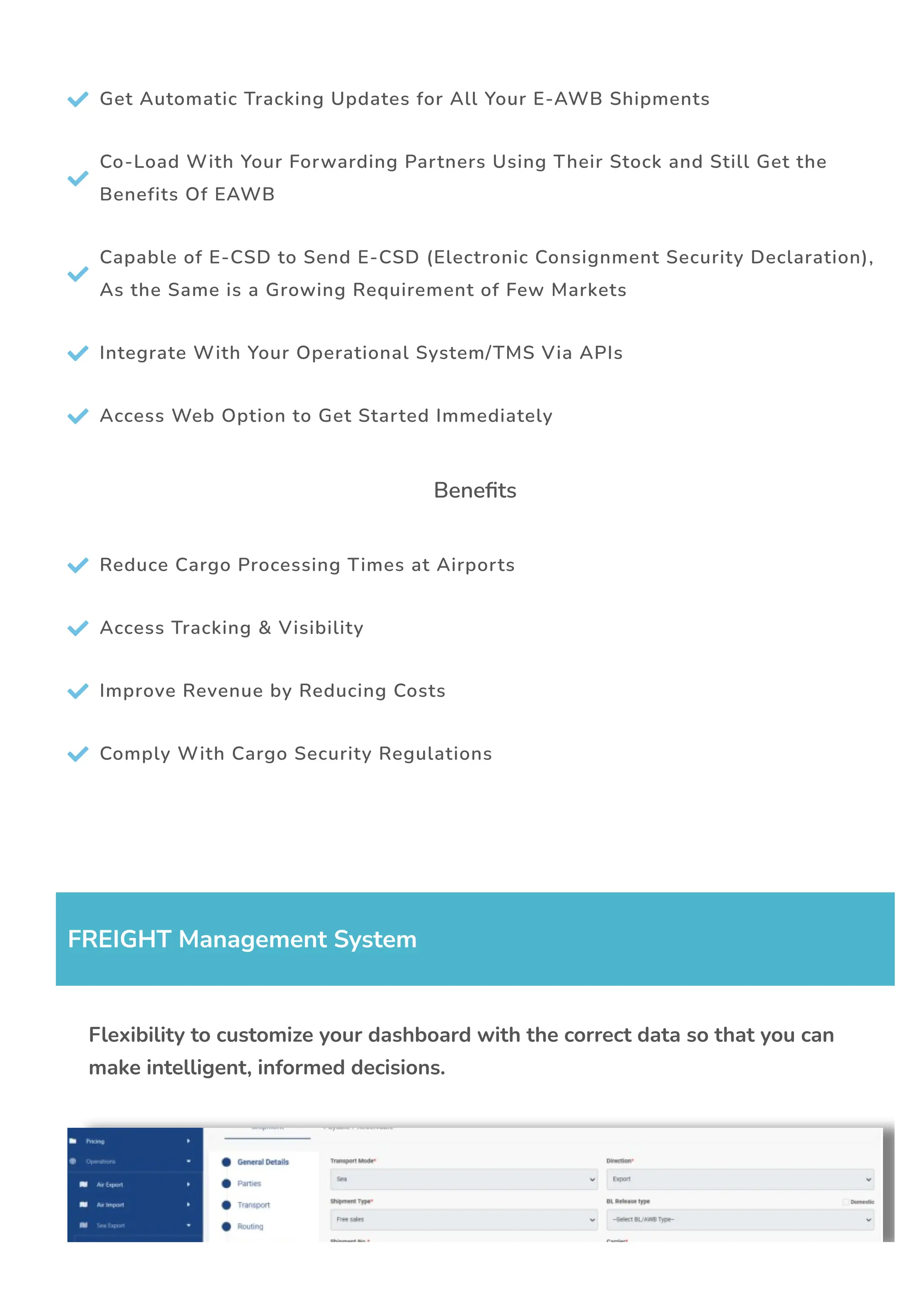 TMS for Freight Forwarders | Shipment Tracking - FreightOscope | PDF