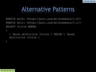 Making Topicmaps SPARQL | PPTX | Databases | Computer Software and Applications