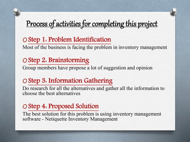 ICT COMPETENCY : INVENTORY MANAGEMENT SYSTEM | PPTX