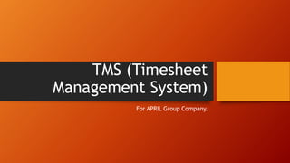TMS (Timesheet Management System) april grup.pptx
