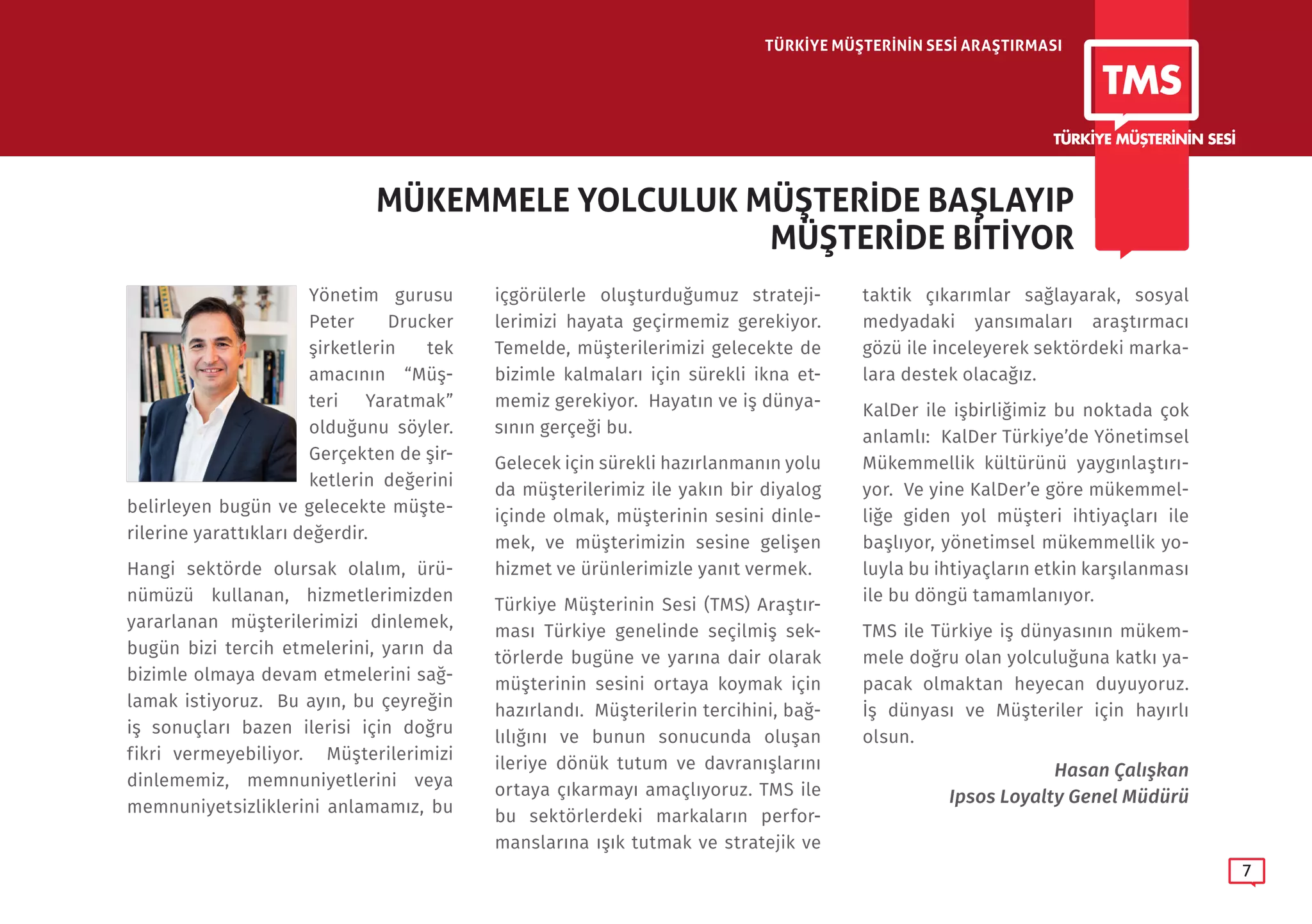 Tms turkiye musterinin sesi arastirmasi hafta 3 | PPT