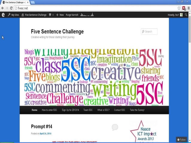 The 100 Word Challenge - Julia Skinner | PPT
