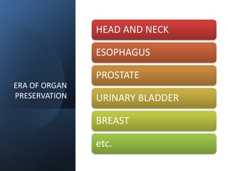 DEBATE IN CA BLADDER TMT VS CYSTECTOMY | PPT