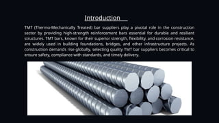 TMT Bar Suppliers Market Overview and Insights.pptx