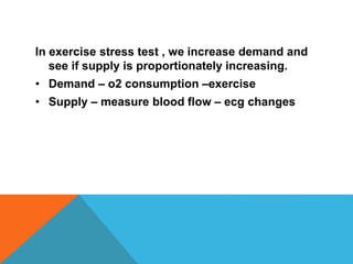Treadmill stress testing | PPTX
