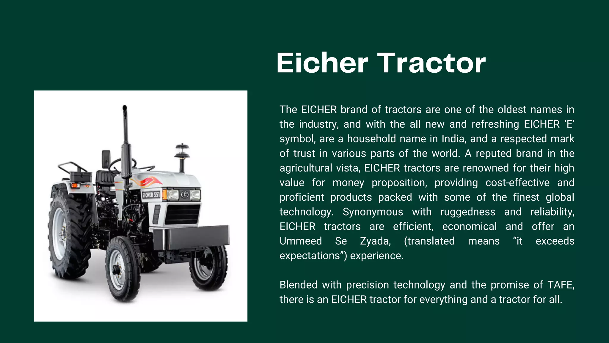 Eicher Tractor Engine | PDF